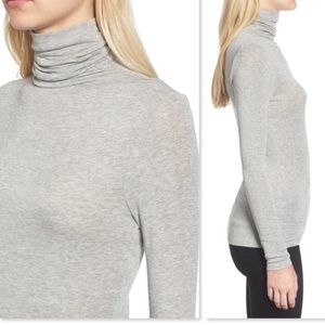 Chelsea28 | Tops | Chelsea28 Grey Heather Layering Turtle Neck | Poshmark